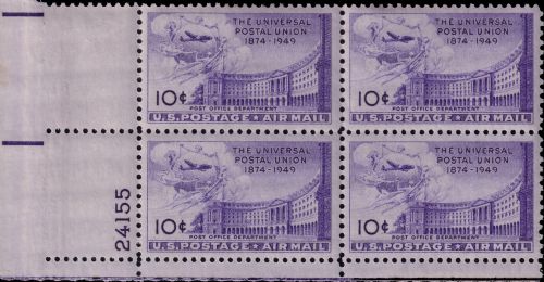 Back-of-Book U.S. Stamps: Scott C42, 10c Universal Postal Union - Post ...