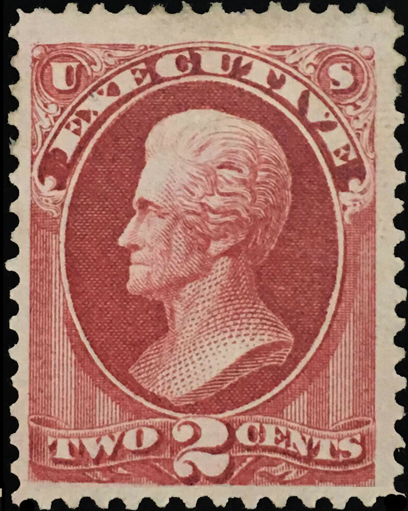 Back-of-Book U.S. Stamps: Scott O11, 2c EXECUTIVE - Andrew Jackson ...