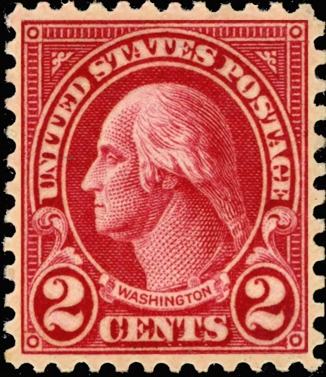 Classic U.S. Stamps: Scott 634A, 2c George Washington - Type II