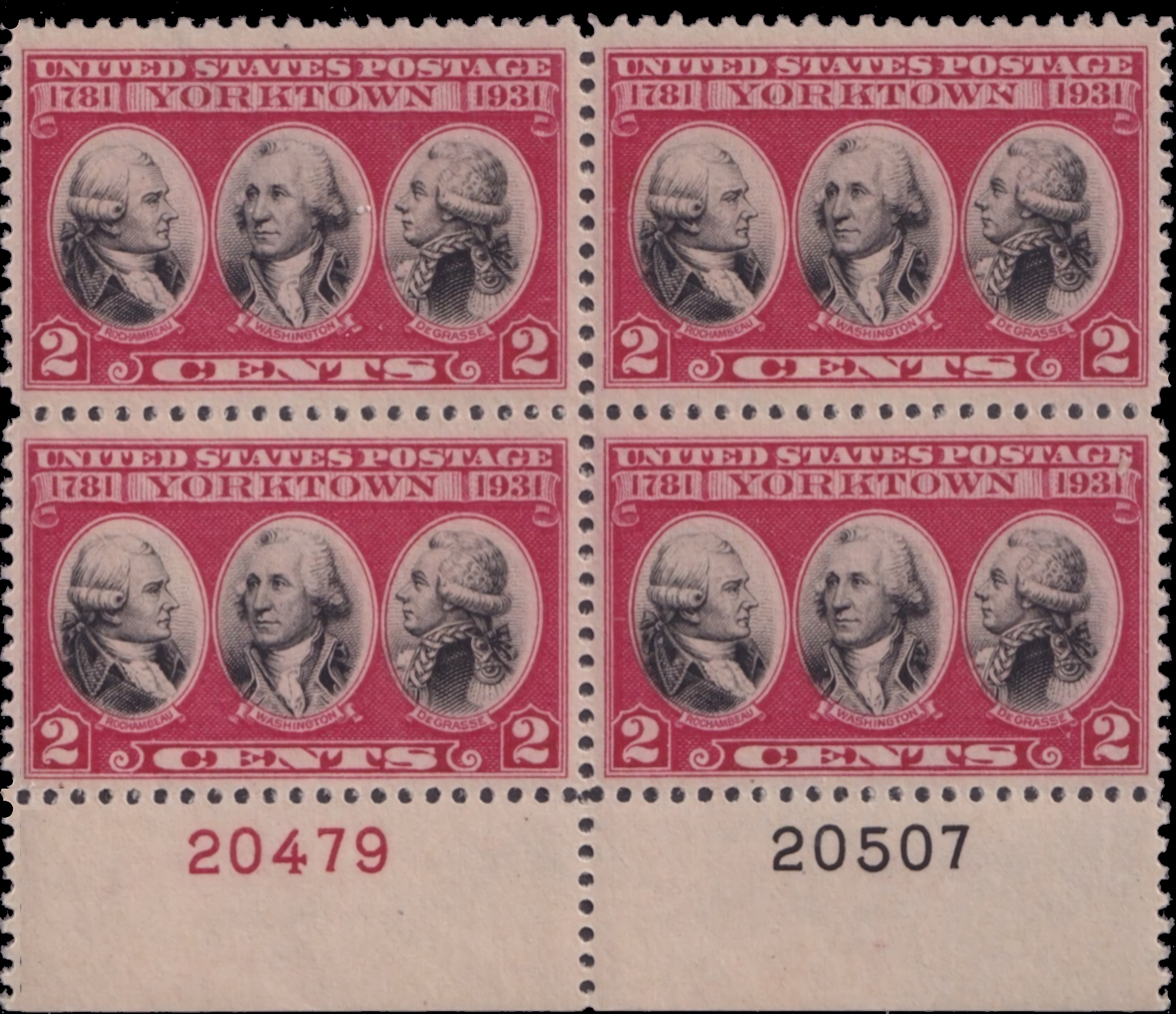 Classic U.S. Stamps: Scott 703, 2c Yorktown - Surrender of General ...
