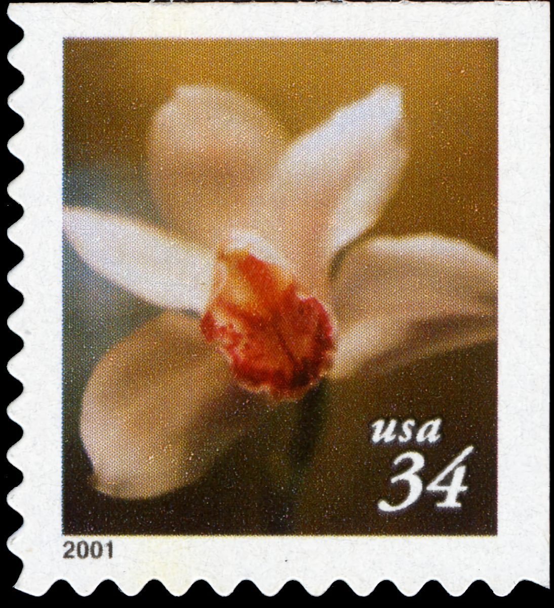 Modern U.S. Stamps: Scott 3487-3490, 34c Flowers