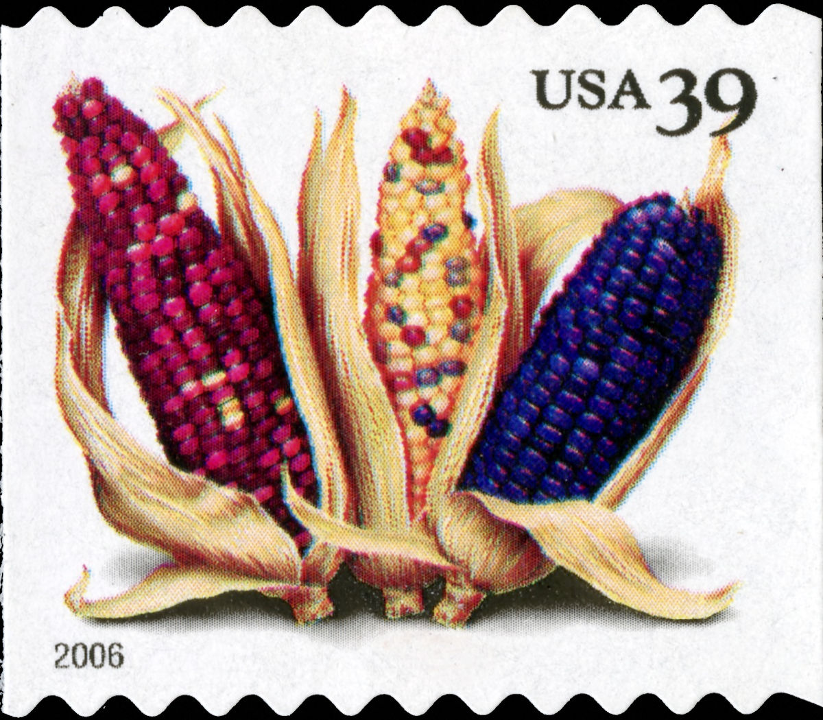 Modern U.S. Stamps: Scott 4003-4007, 39c Crops