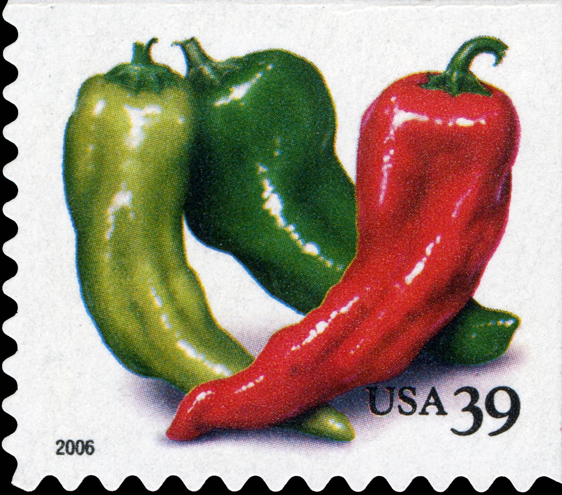 Modern U.S. Stamps: Scott 4013-4017, 39c Crops (VB) From BK302