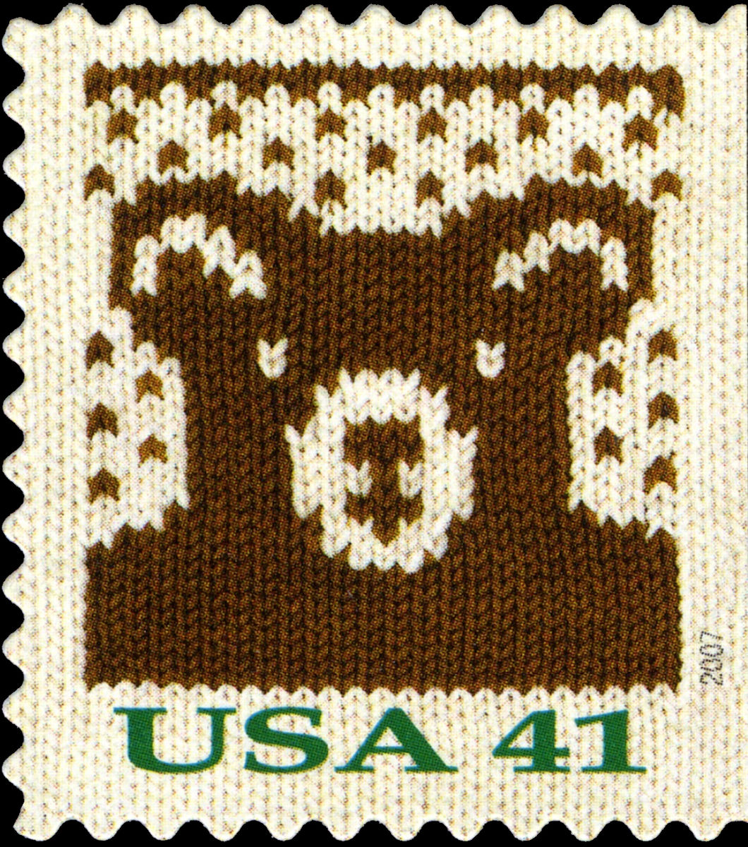 Modern U.S. Stamps: Scott 4211-4214, 41c Holiday Knits