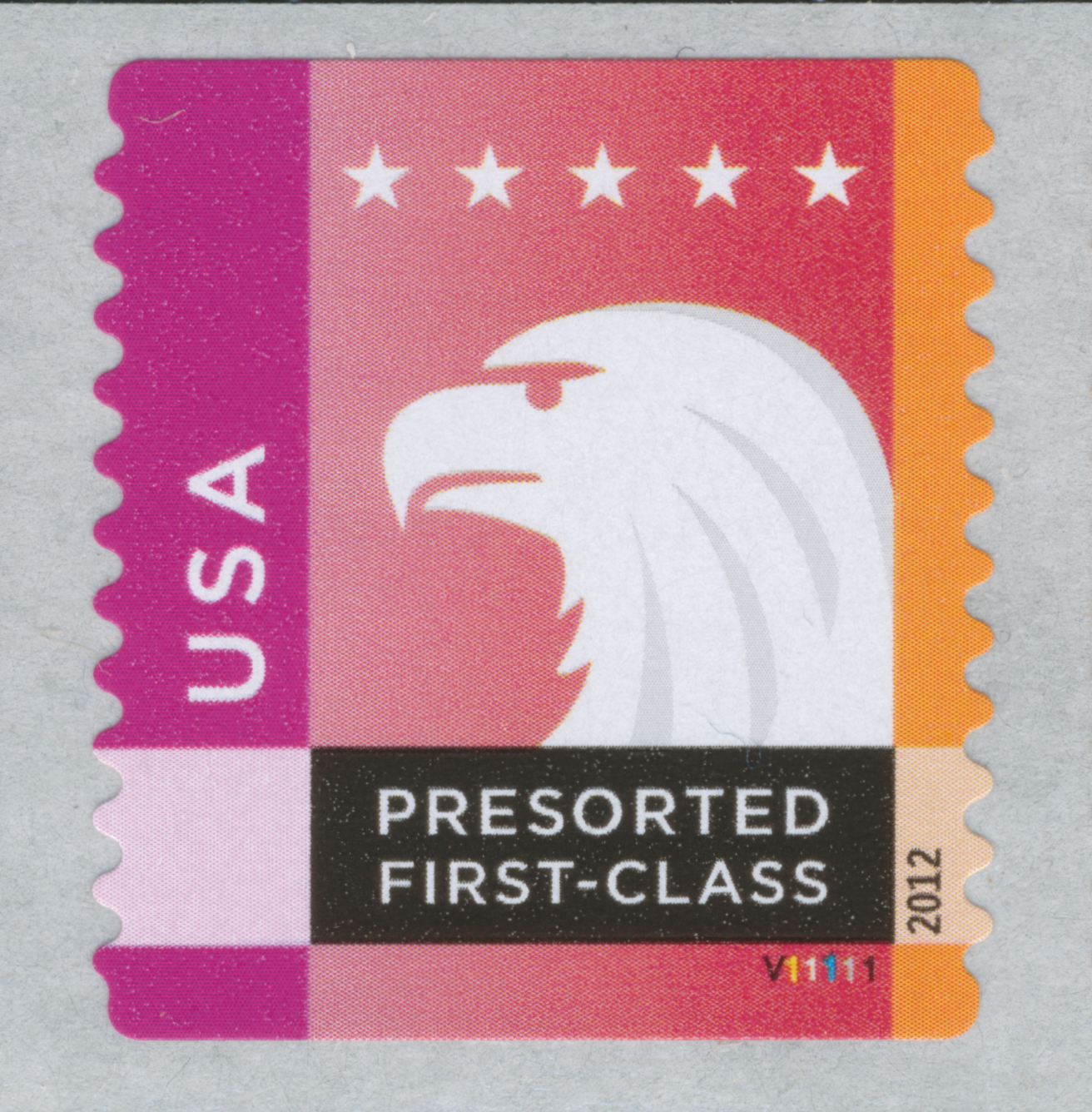 Modern U.S. Stamps: Scott 4585-4590, (25c) Spectrum Eagle PRESORTED ...