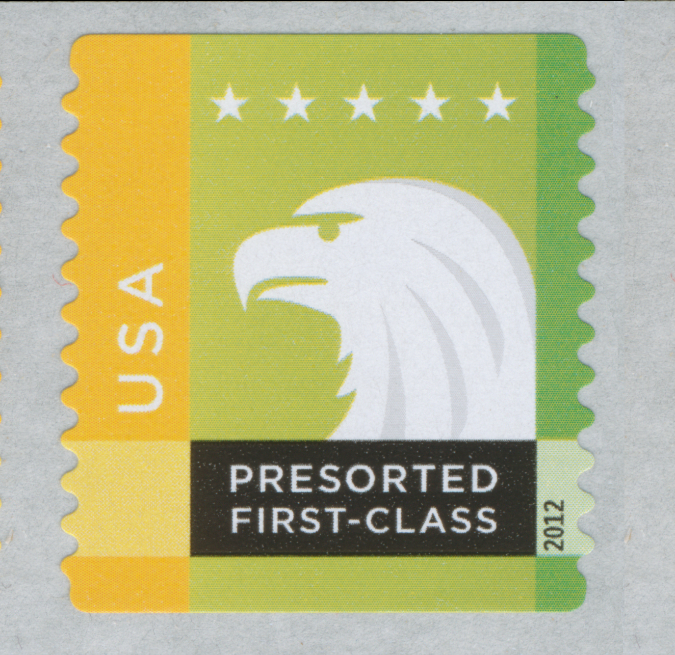 Modern U.S. Stamps: Scott 4585-4590; 4590a, (25c) Spectrum Eagle (Coil ...