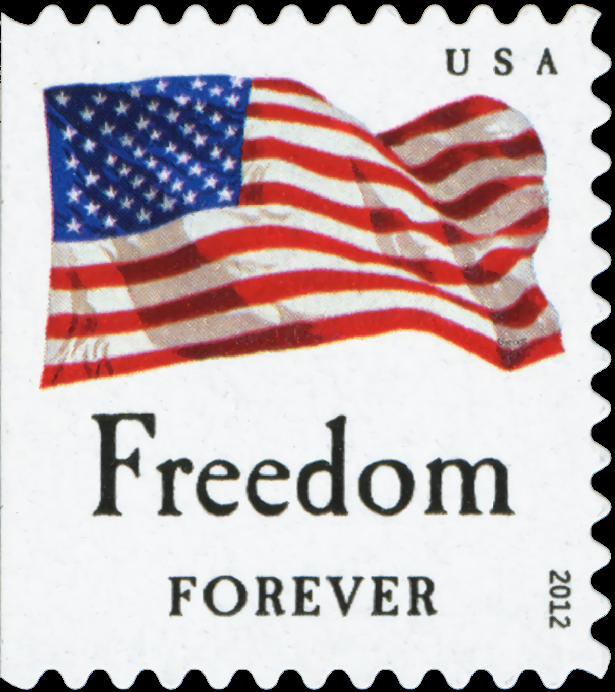 Modern U.S. Stamps: Scott 4673-4676; 4676a, Forever Four Flags (CB)