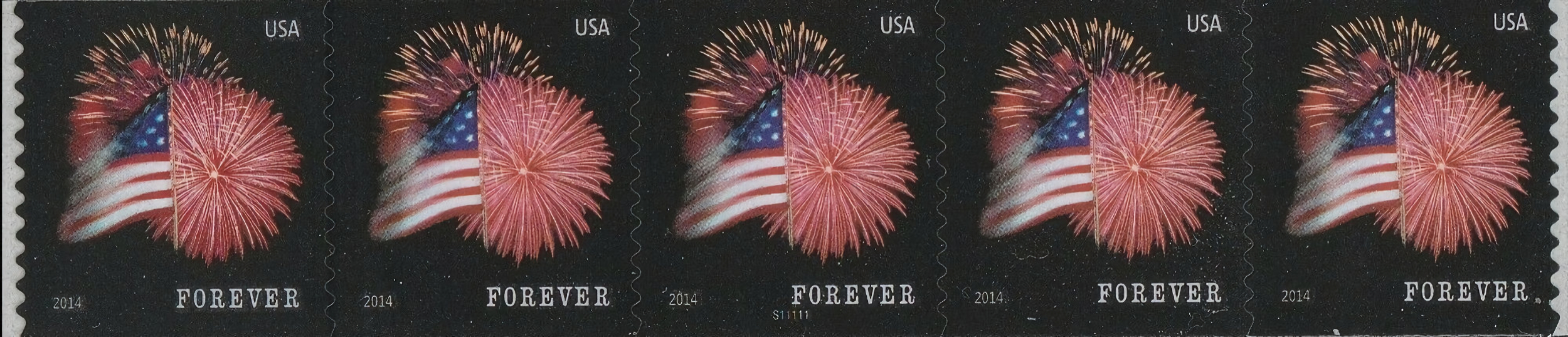 Modern U.S. Stamps: Scott 4868, Forever Star-Spangled Banner ...