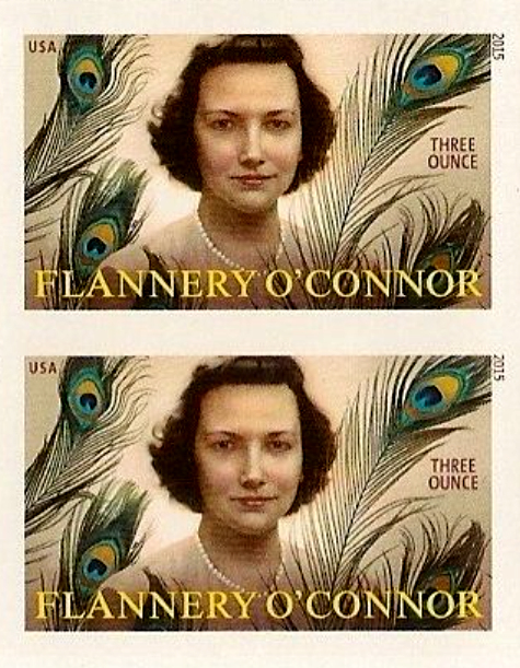 Modern Imperforate U.S. Stamps: Scott 5003a, 3oz Rate Flannery O'Connor
