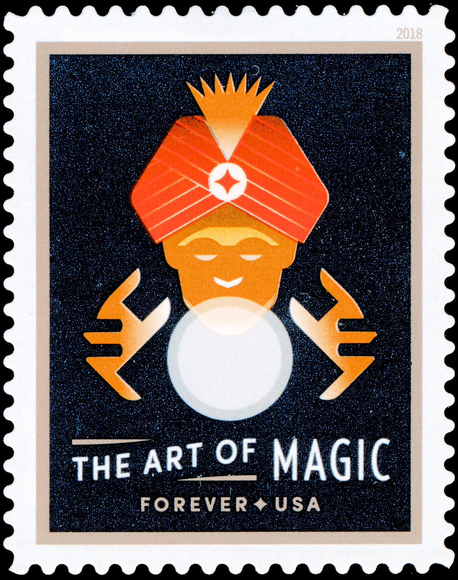 Modern U.S. Stamps: Scott 5301-5305; 5305a, Forever Art of Magic