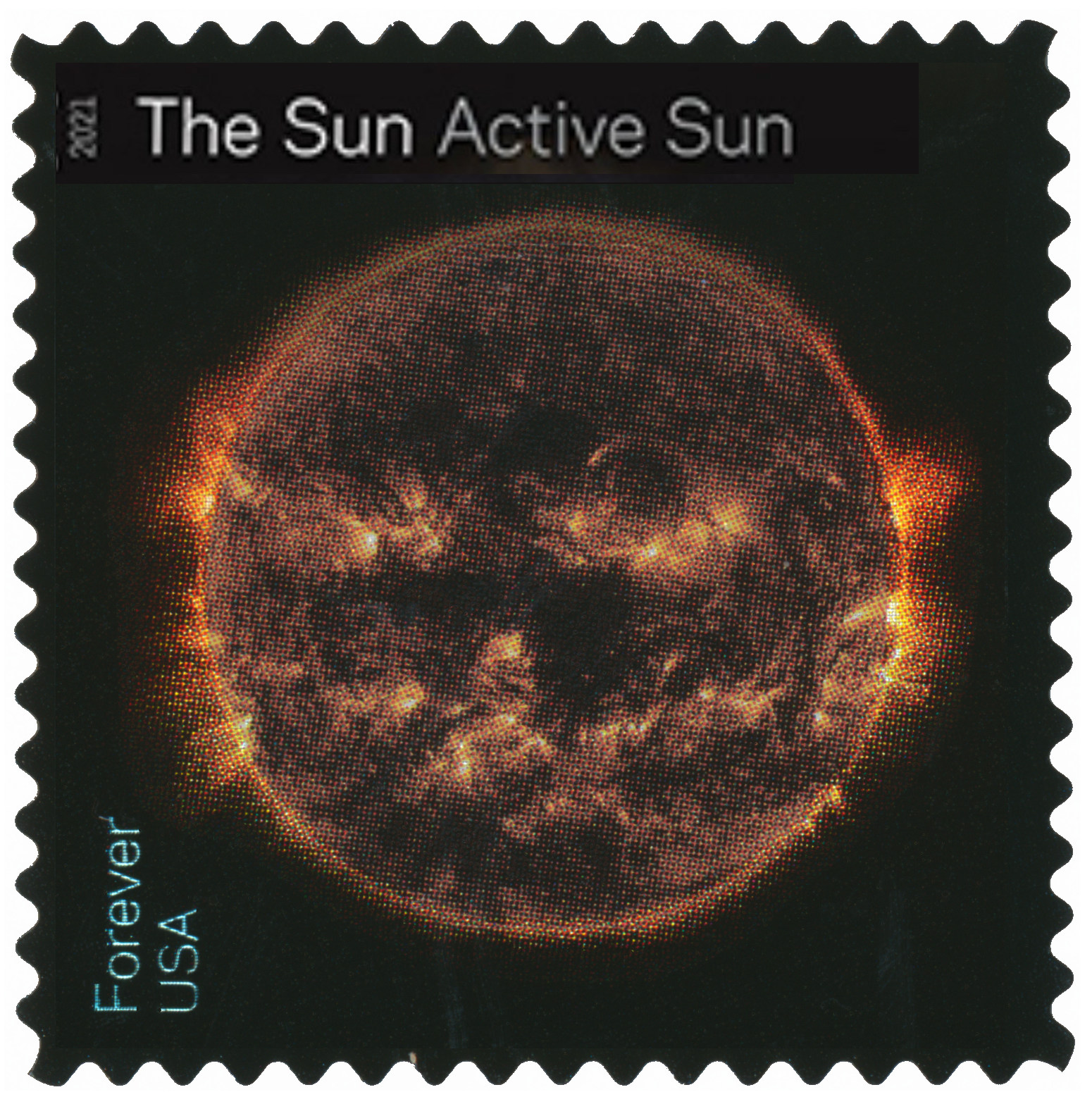 Modern U.S. Stamps: Scott 5598-5607; 5607b, Forever Sun Science