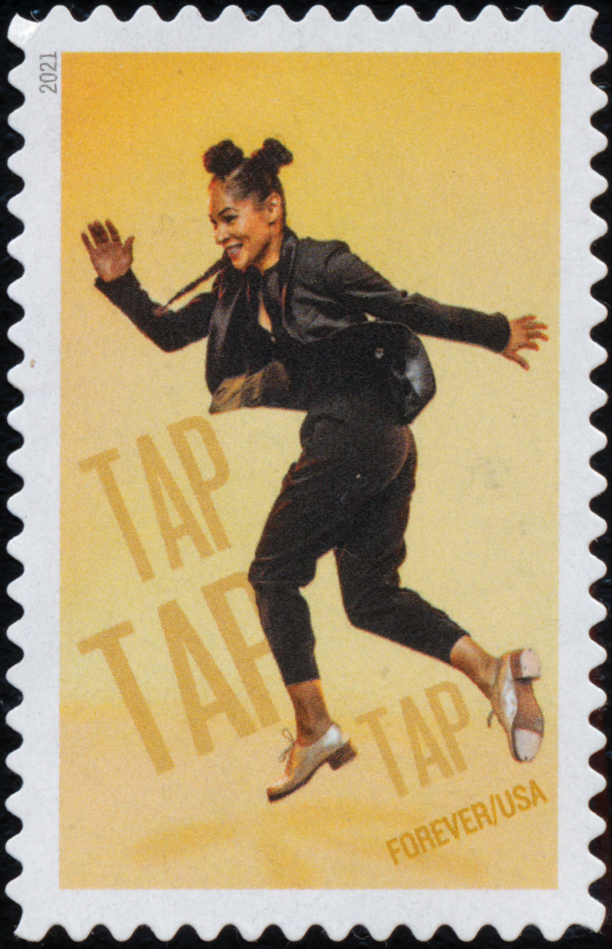 Modern U.S. Stamps: Scott 5609-5613; 5613b, Forever Tap Dance